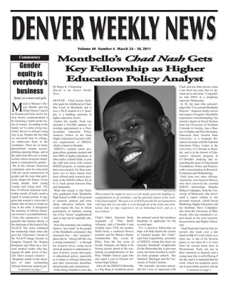 Denver Weekly News Nash Article | PDF