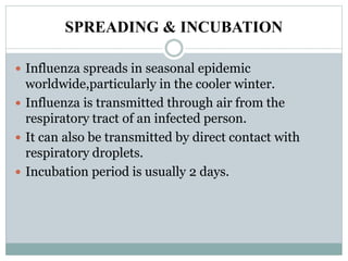 Seminar on influenza | PPT