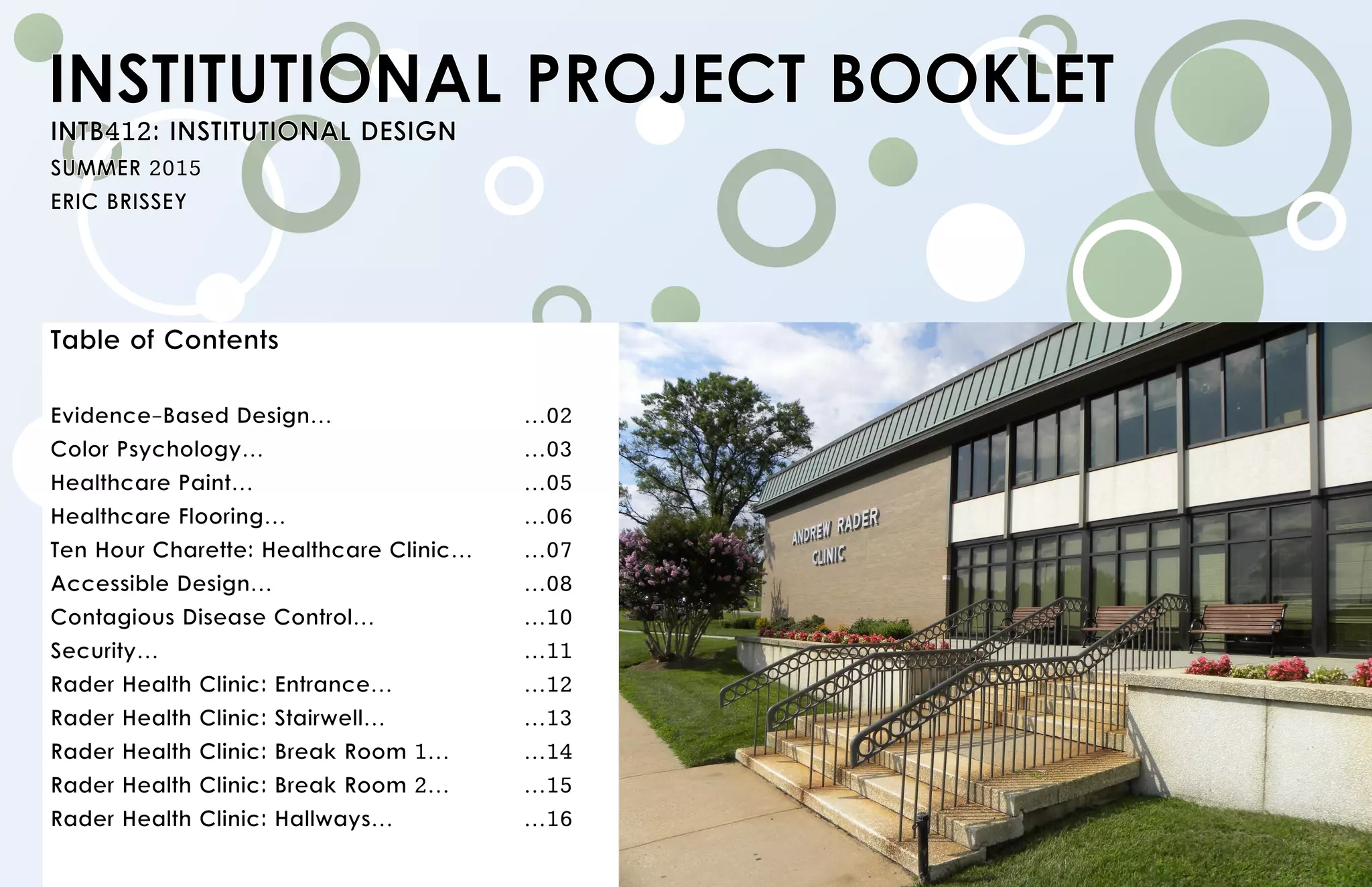 Institutional Booklet | PPT
