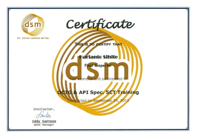 12. OCTG & API Spect 5CT training | PDF