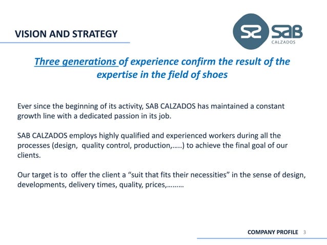 SAB COMPANY PROFILE | PPSX | Business | Business and Finance