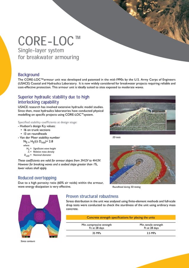 CORE LOC_Brochure_2015 | PDF | Civil Engineering Industry | Industries