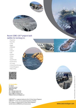 CORE LOC_Brochure_2015 | PDF | Civil Engineering Industry | Industries