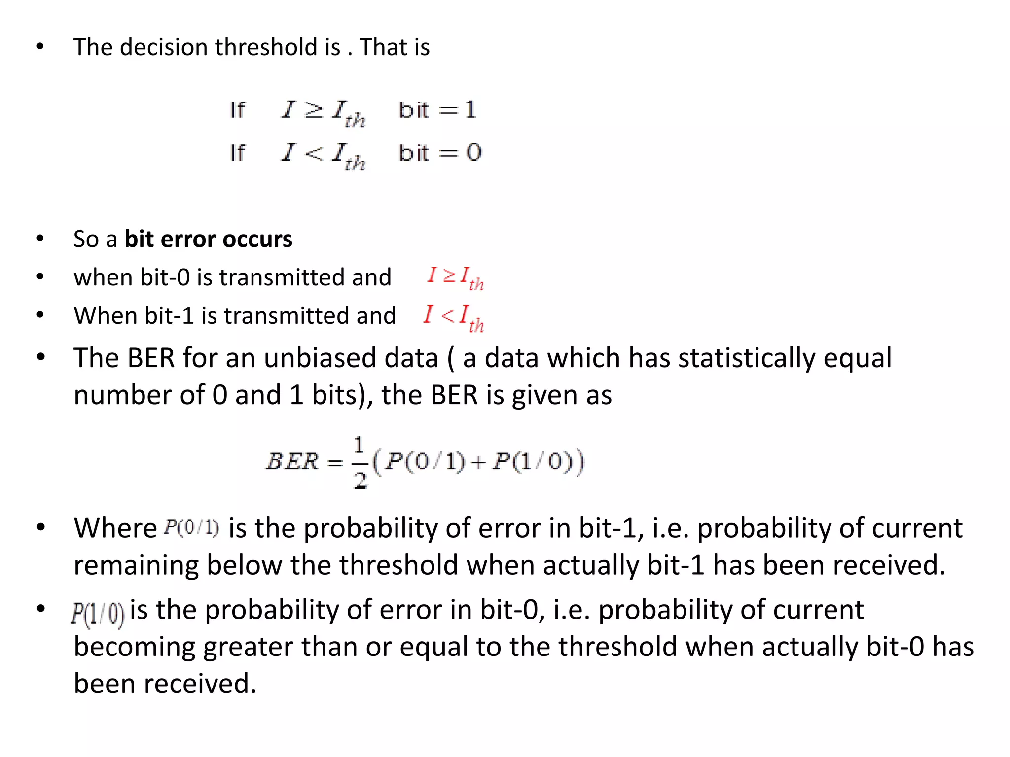 Bit Error Rate Pptx Computing Technology And Computing