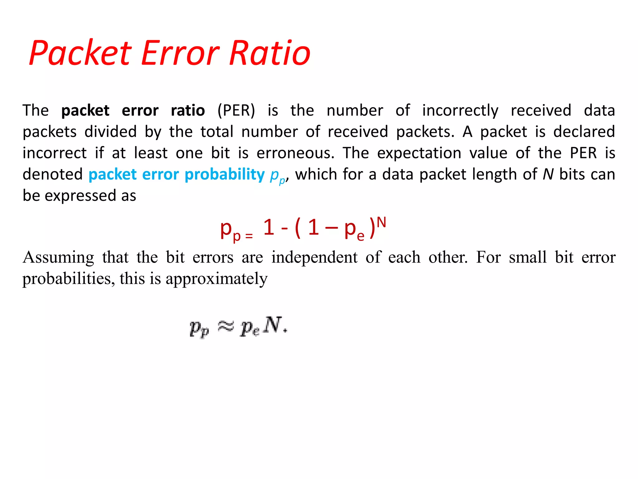 BIT Error Rate | PPTX | Computing | Technology & Computing