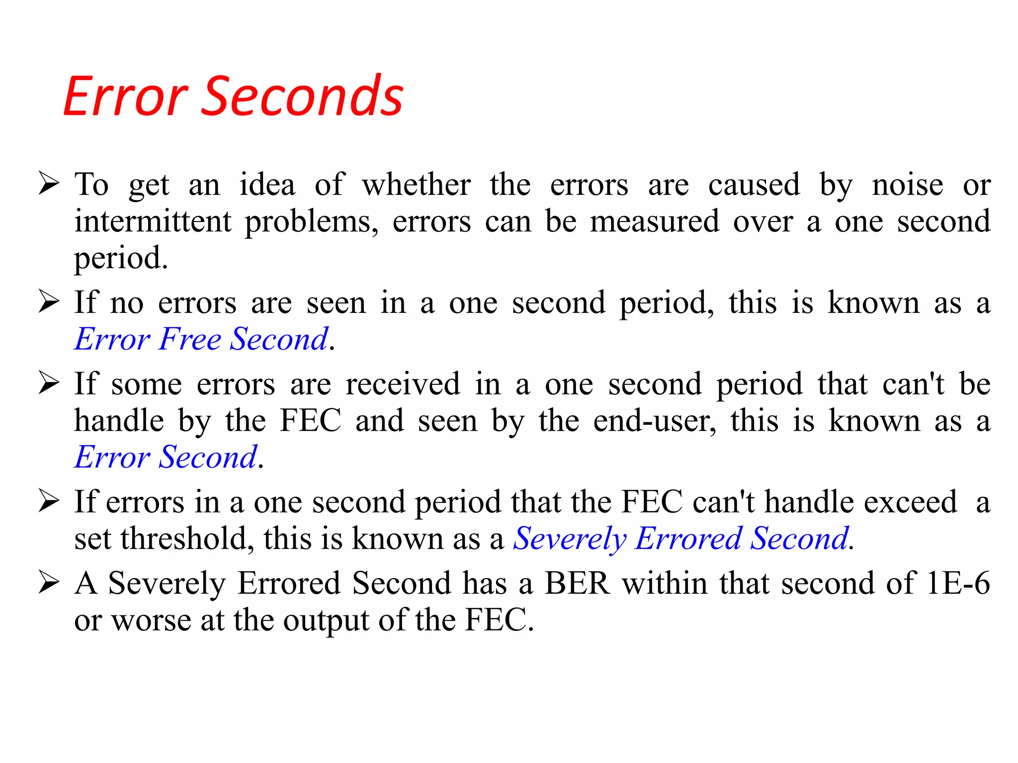 BIT Error Rate | PPTX