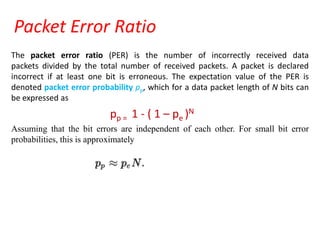 BIT Error Rate | PPTX