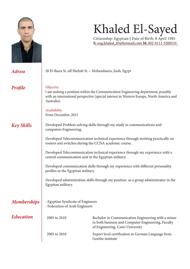 Khaled El-Sayed | PDF | Computer Networking | Computing