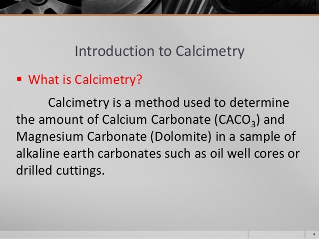 Training Outline HMLS Auto Calcimeter