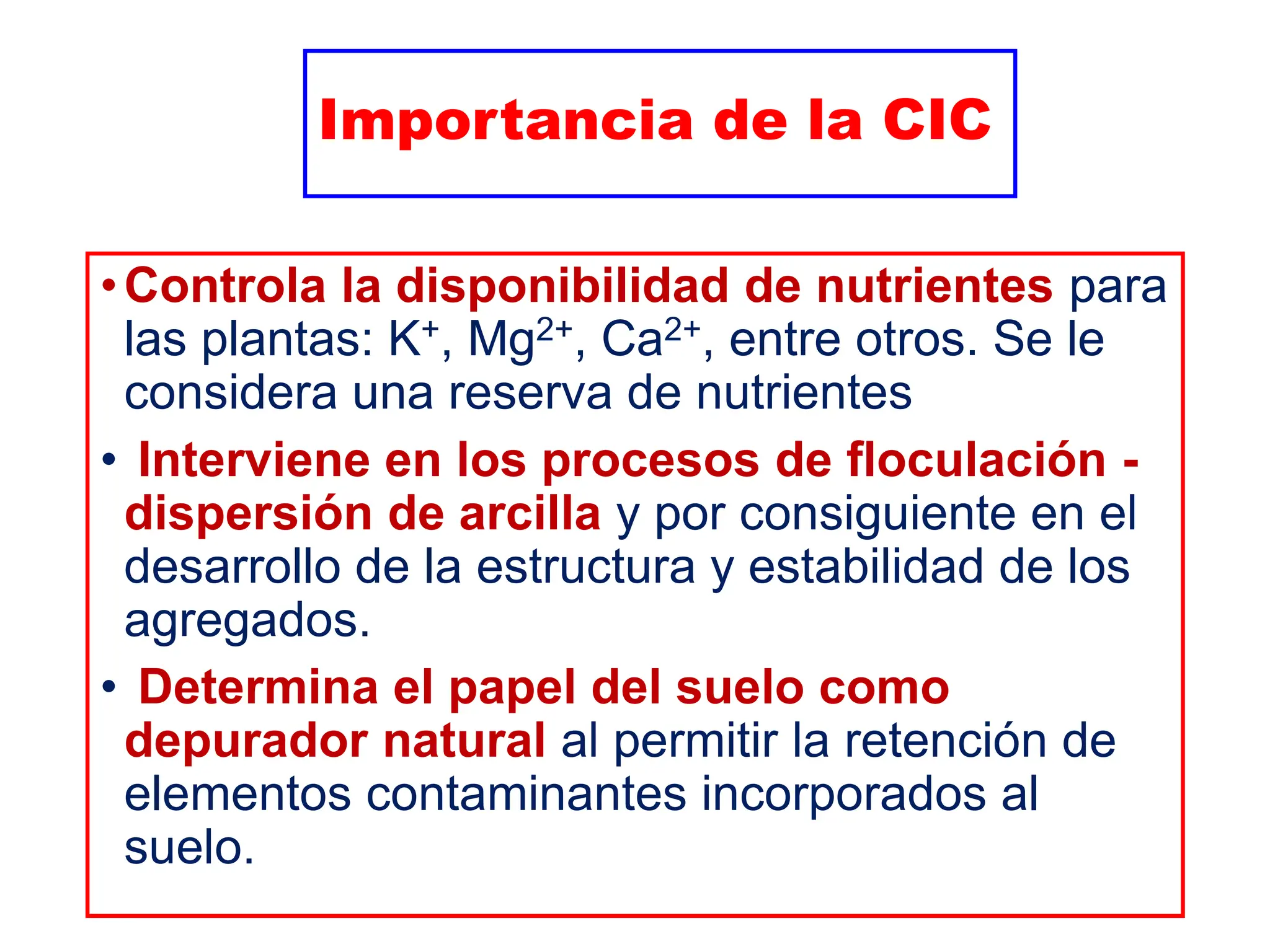 EDAFOLOGIA_Onceava_semana_CIC_del_suelo_y_Materia_organica_2021.ppt