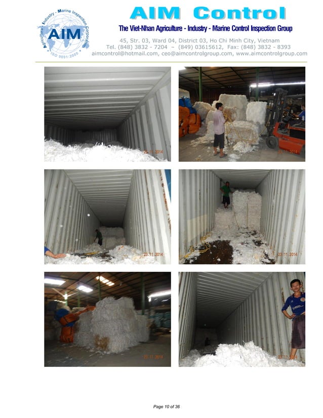 Scrap Plastic Final Survey Report on claim and dispute.PDF | Free Download