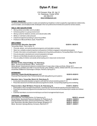 Resume F | PDF