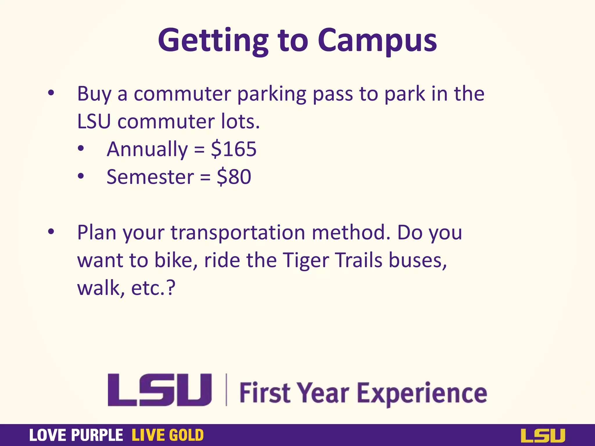 Commuter Presentation Summer 2015 | PPTX