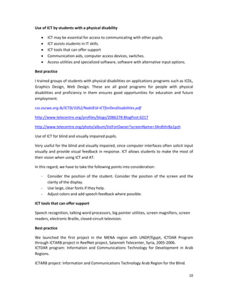 Innovation and Tech for PWD | PDF