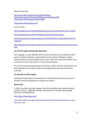 Innovation and Tech for PWD | PDF