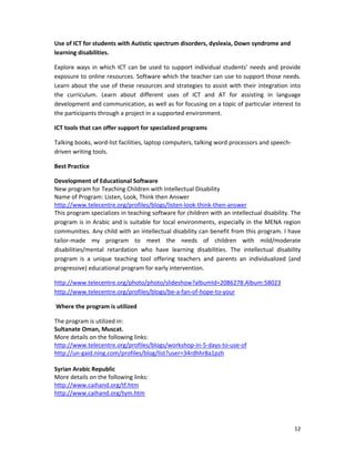 Innovation and Tech for PWD | PDF