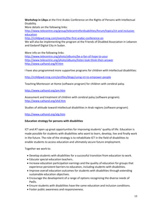 Innovation and Tech for PWD | PDF