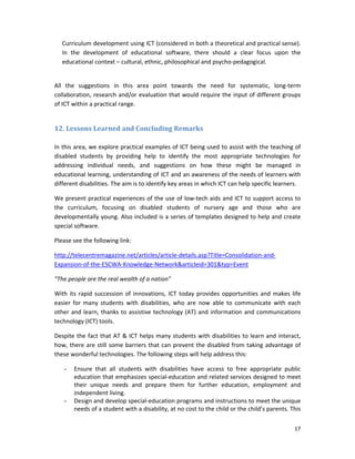 Innovation and Tech for PWD | PDF