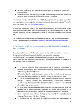 Innovation and Tech for PWD | PDF