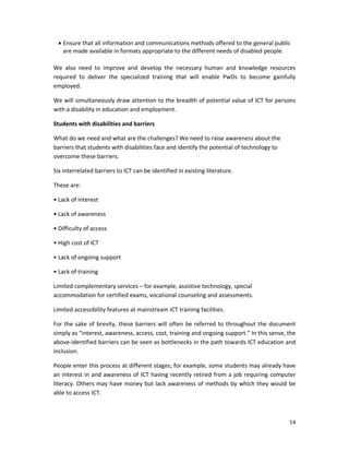 Innovation and Tech for PWD | PDF