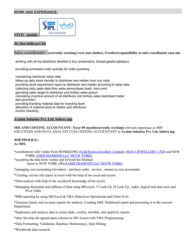 DEEPAK_resume_updated | DOC | Computer Software and Applications | Computing