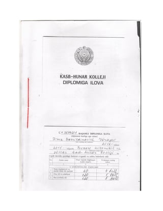 Diploma & Transcript | PDF