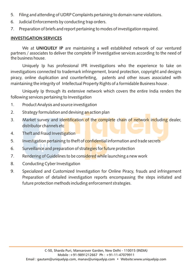 Uniquely IP- Profile | PDF