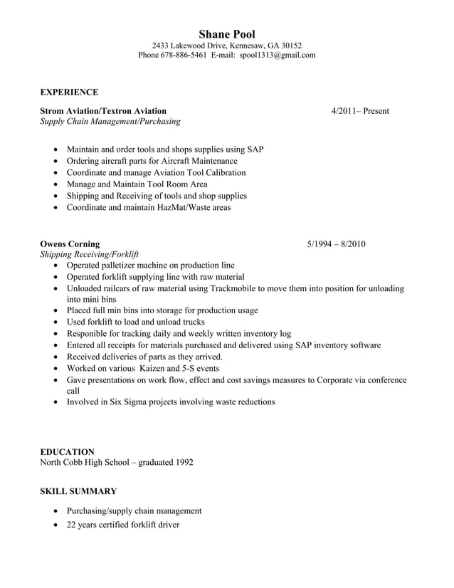 Shane Pool New | DOC