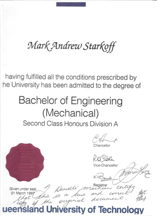 Bachelor Engineering and Business Cards | PDF