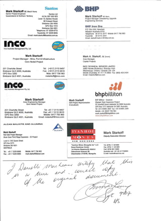 Bachelor Engineering and Business Cards | PDF