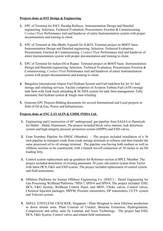 Francis resume | DOC | Civil Engineering Industry | Industries