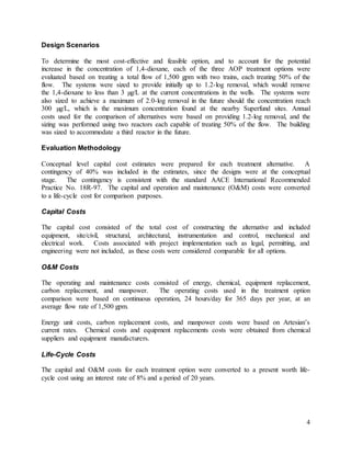 IUVA Paper UV OXidation for 1,4 Dioxane and BCEE removal at Artesian ...