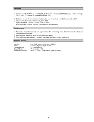 Shivangi Resume | DOC