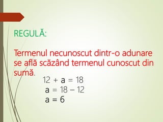Aflarea termenului_necunoscut | PPT