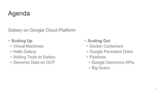 Scaling Galaxy on Google Cloud Platform | PPT
