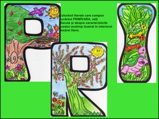 Alfabetul Primăverii | PPT