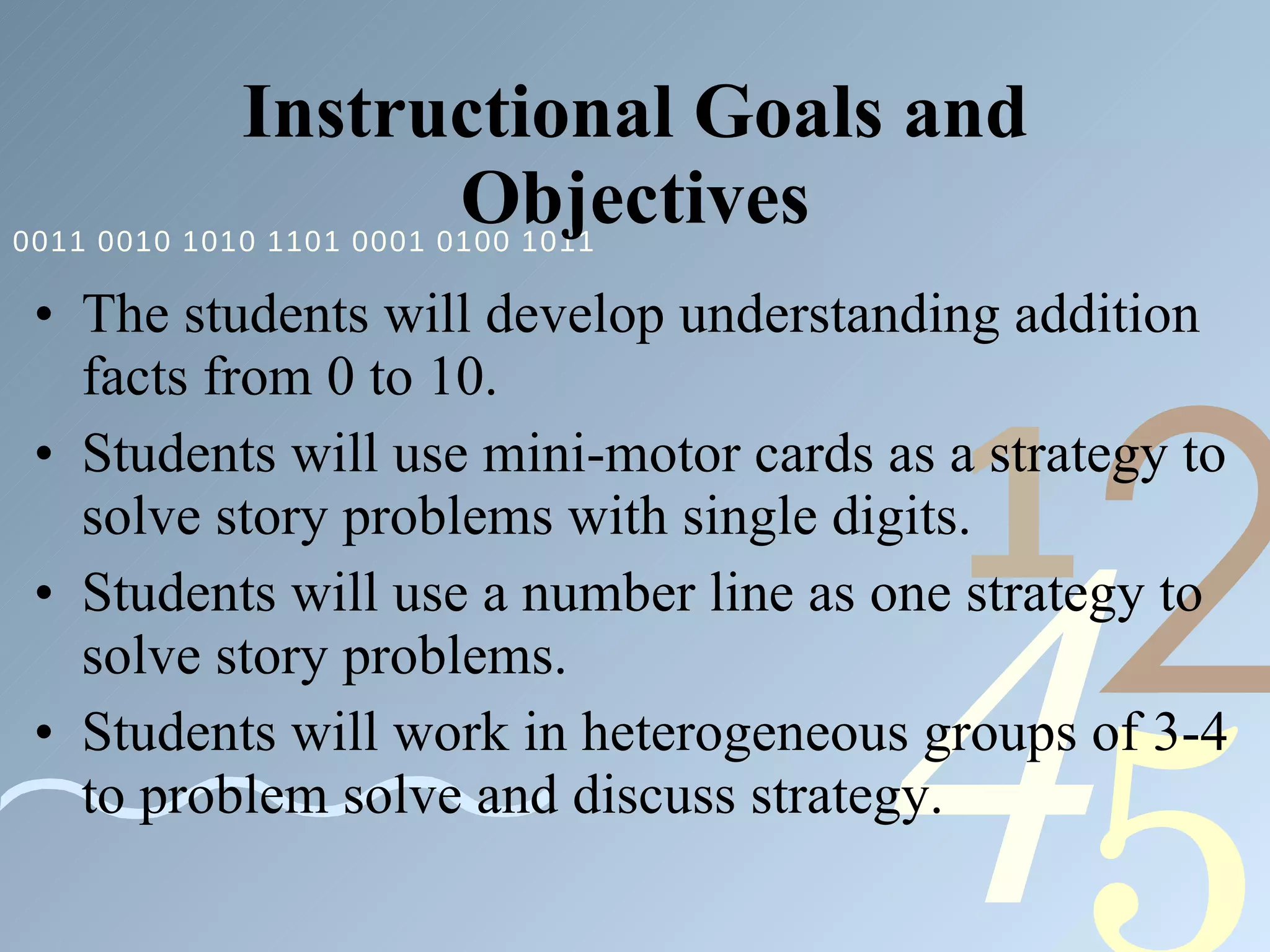 +0 Amd +1 Math Facts | PPT