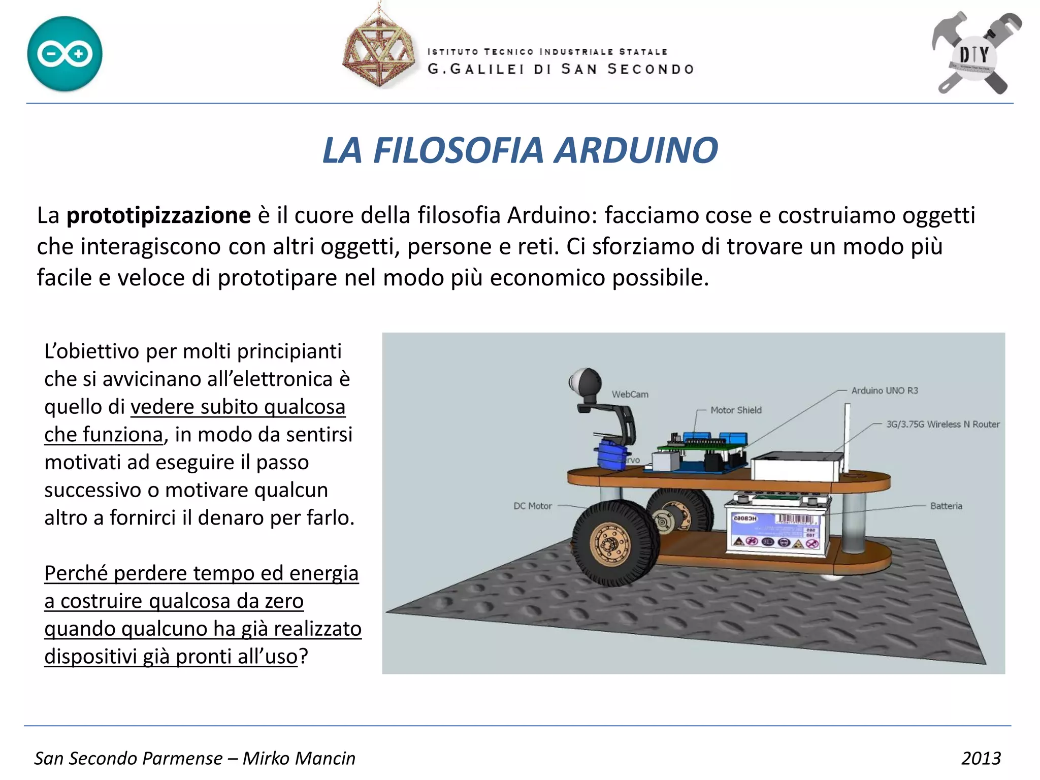 Lezione introduttiva su Arduino | PDF