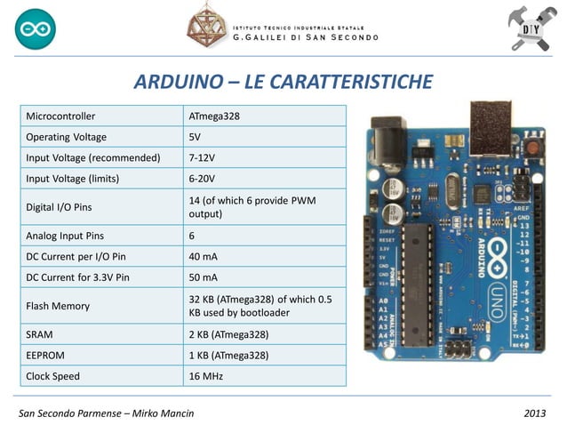 Lezione introduttiva su Arduino | PDF