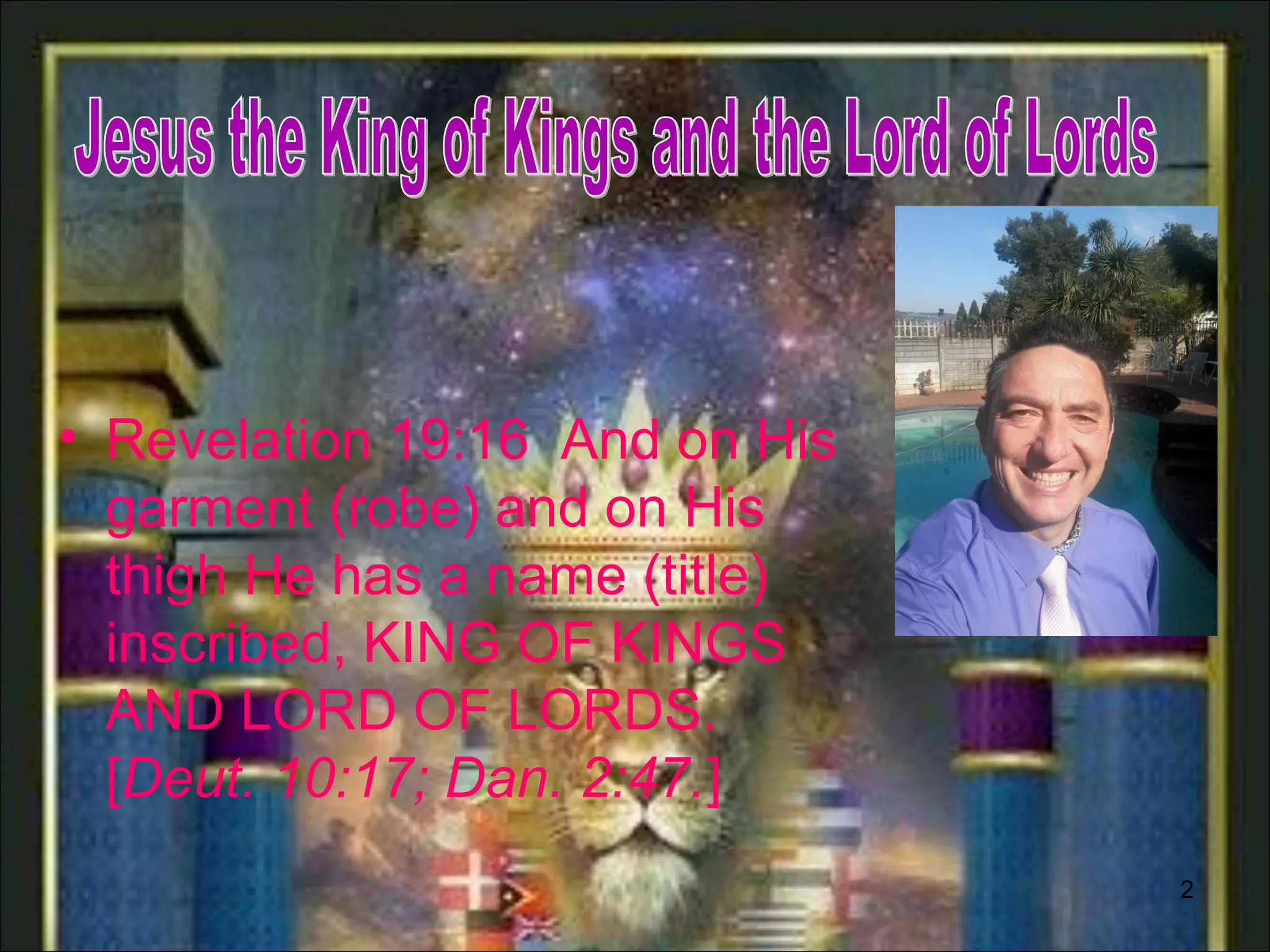 Jesus the messiah | PPT