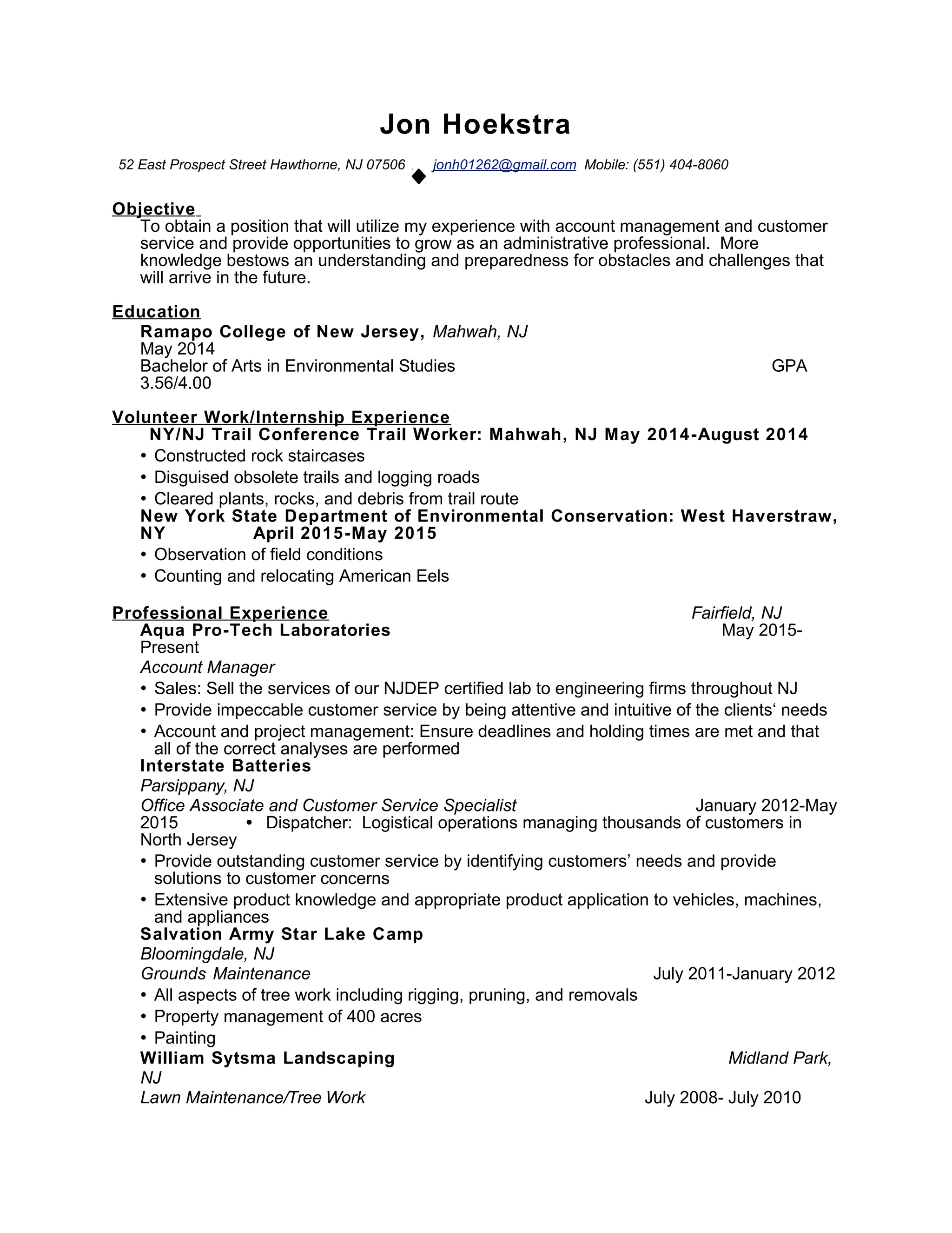 Resume | DOC