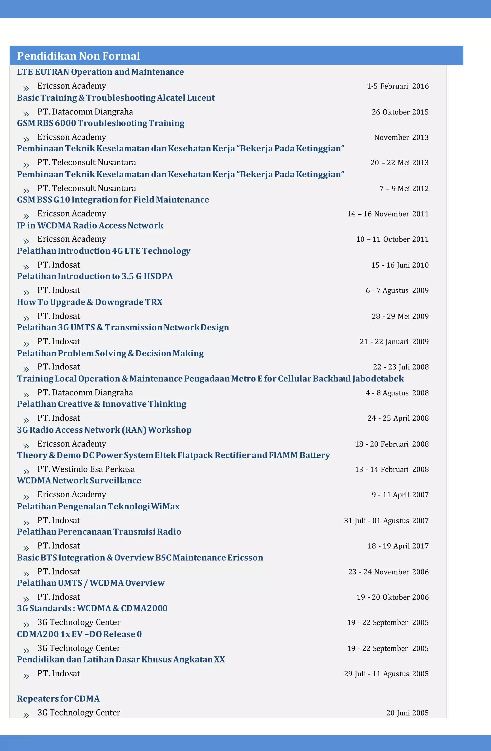 CV Rifki Nurazmi | PDF