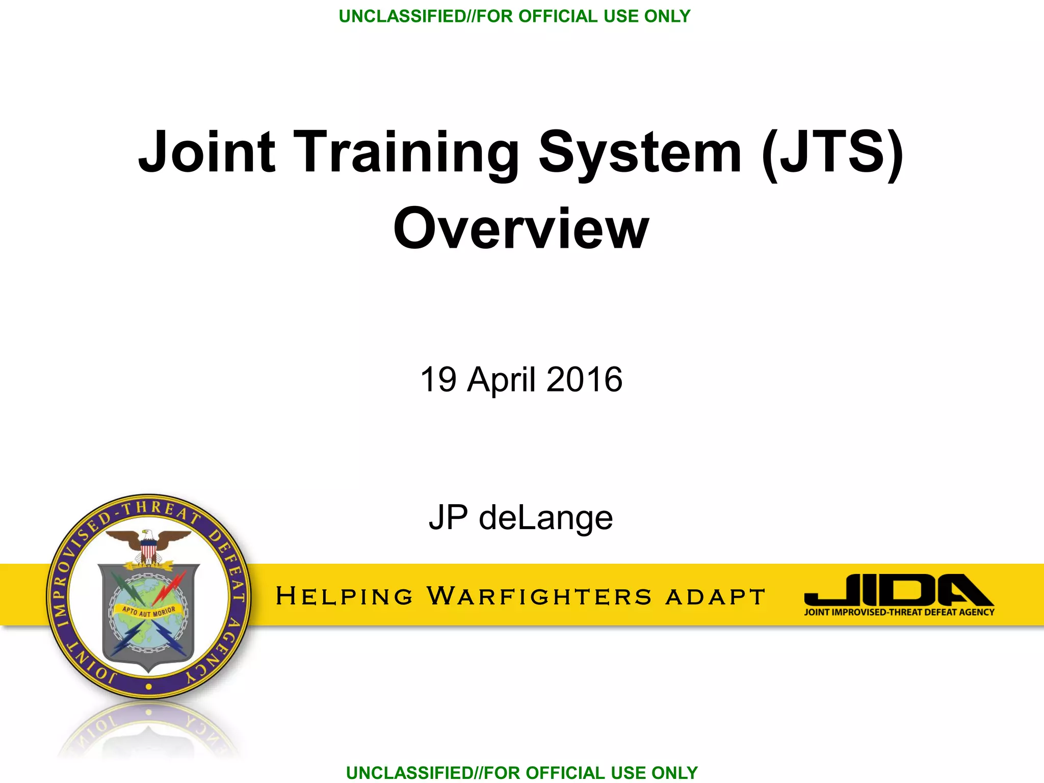 20160418_JTS Overview | PPT