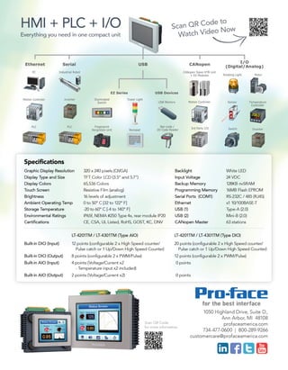 LT4000M - HMI+CONTROL PRODUCT m_flyer | PDF
