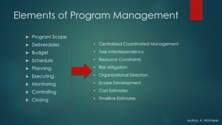 Program Management | PPT