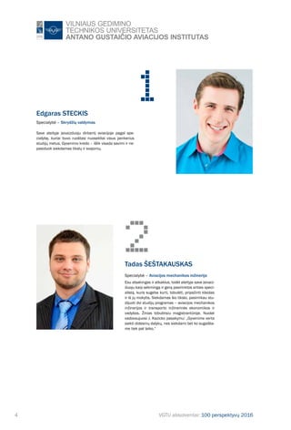Leidinys VGTU absolventai 100 perspektyvų 2016 | PDF