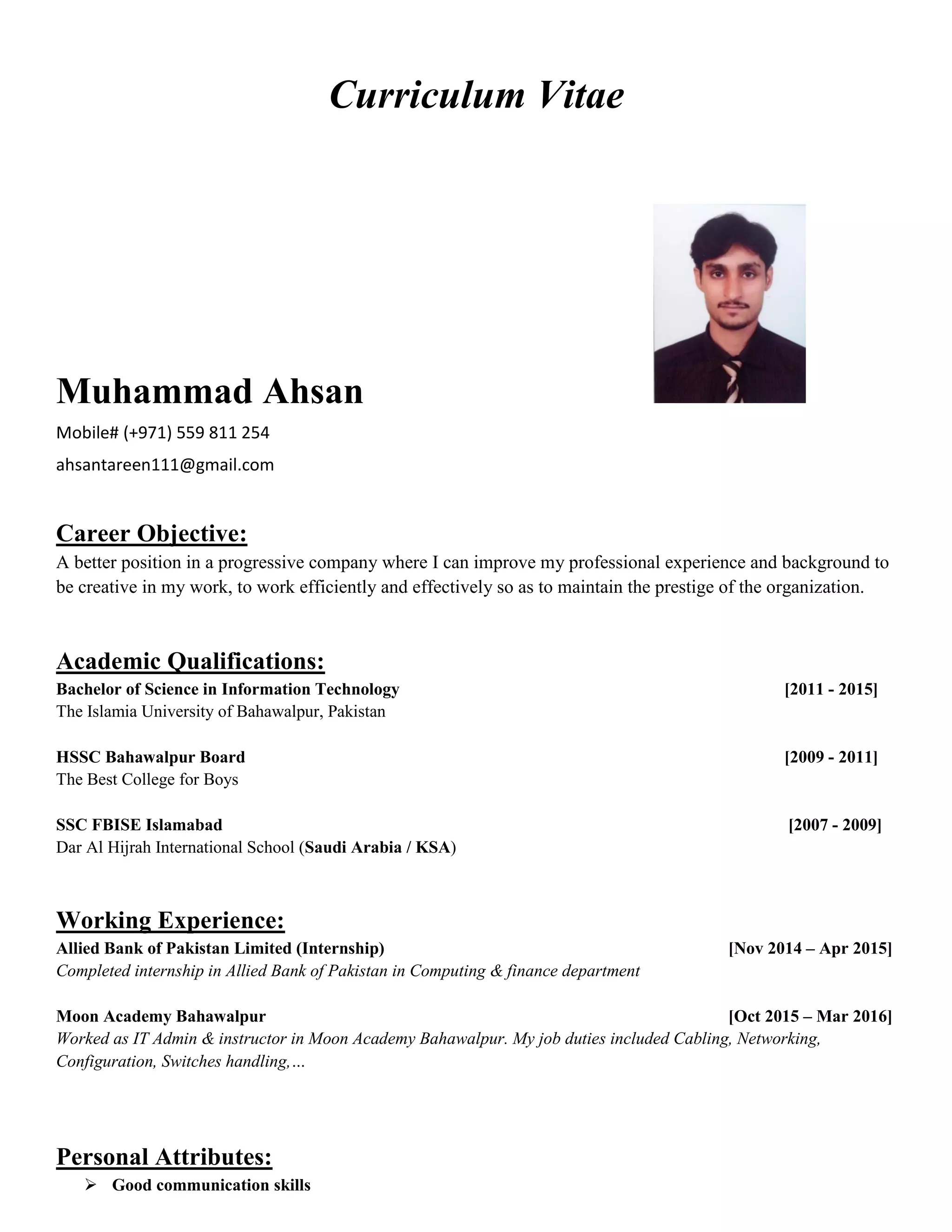 muhammaad ahsan | PDF