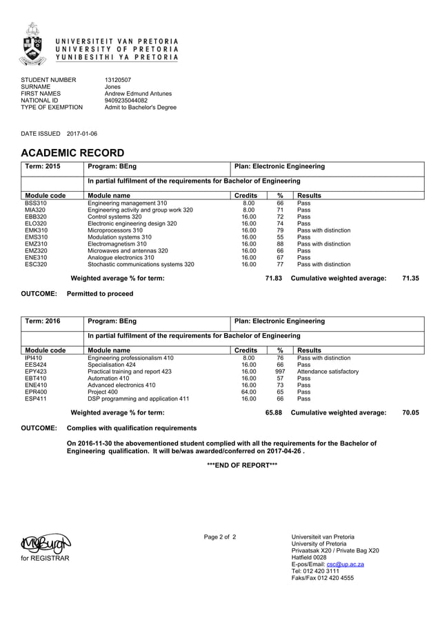 UP_ACAD_RCD | PDF | Undergraduate Education | College Education