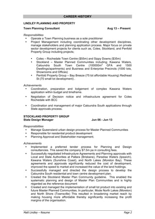 ResumeMatthewLindley060315 | PDF