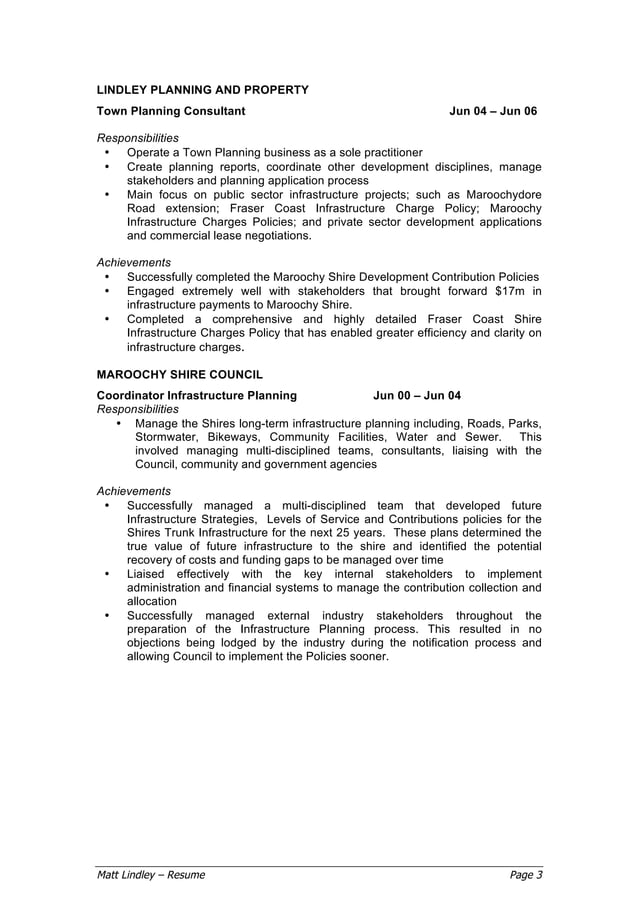 ResumeMatthewLindley060315 | PDF